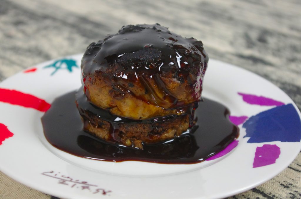 Budín de pan sin gluten peruano vegano